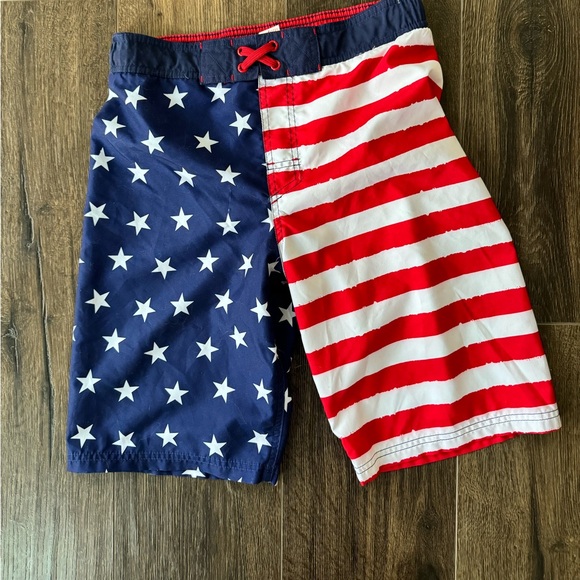 Cat & Jack | Swim | Cat Jack Red White Blue Swim Trunks Size Boys Xl ...